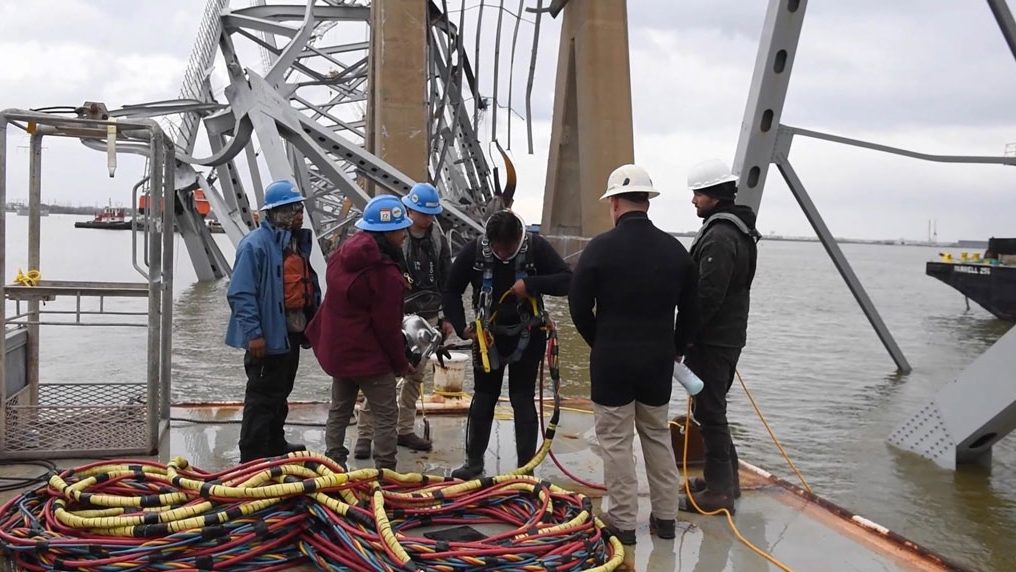 USACE’s Underwater Response to the Francis Scott Key Bridge Collapse ...