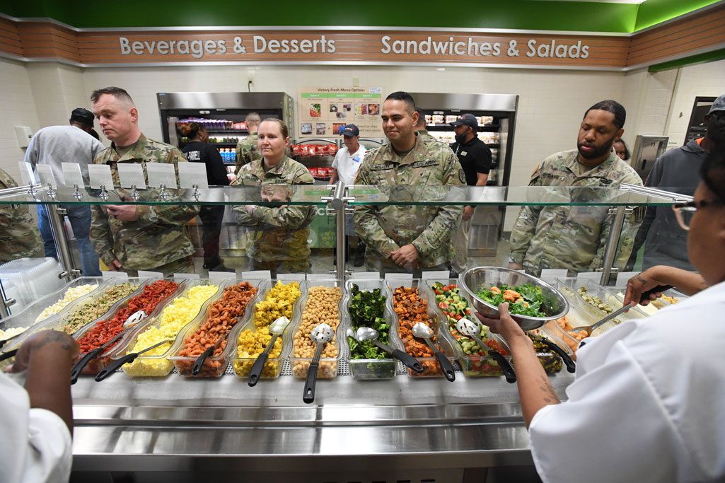 Fort Jackson Dining Facility Redefines the Meaning of "An Army Marches ...